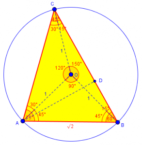 Triangles in a Circle: Two Methods – The Math Doctors