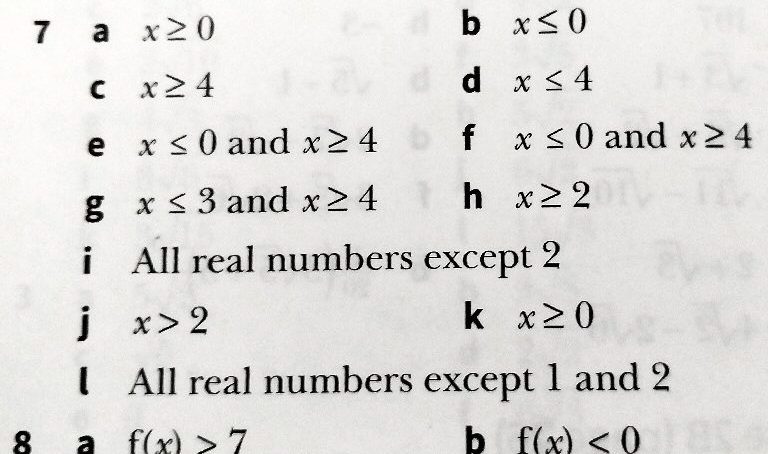 Domain, Range, and Quadratic Inequalities – The Math Doctors