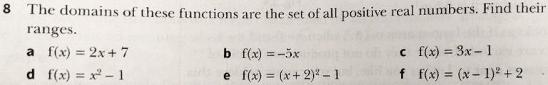 Domain, Range, and Quadratic Inequalities – The Math Doctors