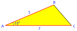 Solving an Oblique Triangle, Part I – The Math Doctors