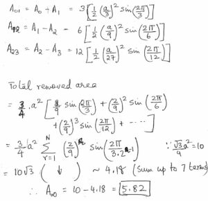 Infinitely Truncating a Triangle – The Math Doctors