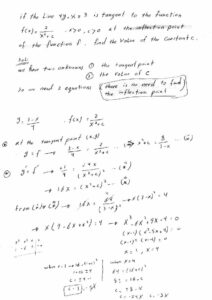 Two Tricky Questions on Tangent Lines – The Math Doctors