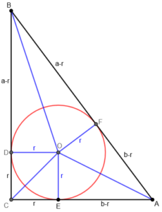 Two Triangle and Circle Problems – The Math Doctors