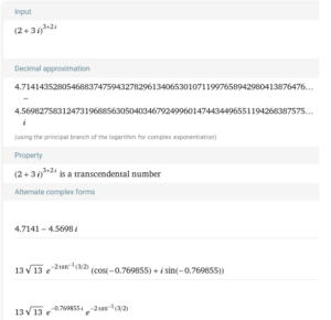 Complex Powers of Complex Numbers – The Math Doctors