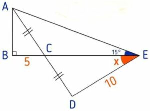 Finding an Unknown Angle: Trig or Geometry – The Math Doctors