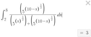 Using Symmetry to Find a Definite Integral – The Math Doctors