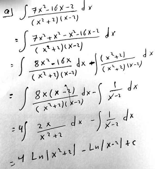 Integrating Rational Functions Beyond Partial Fractions The Math Doctors
